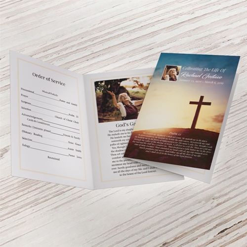 Funeral Programs, Memorial Service Programs - 20% Off Sitewide ...
