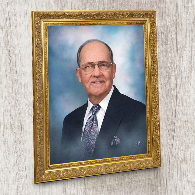 Custom Framed & Canvas Wrapped Memorial Portraits | FuneralPrints.com