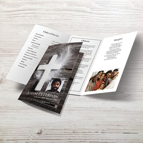 Funeral Programs: Memorial Order of Service Printing | FuneralPrints.com